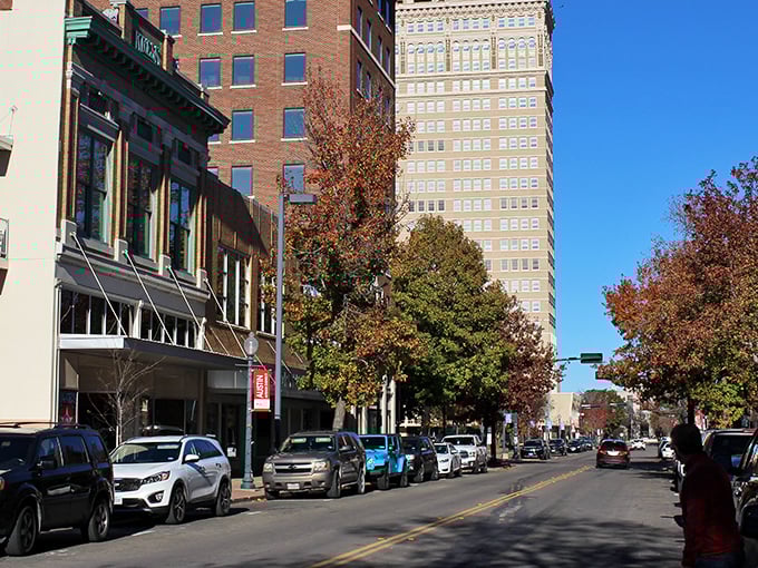 Waco's charming streets blend history with affordability – imagine strolling here on a crisp fall morning.