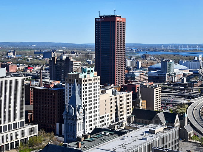 Buffalo's renaissance is on full display with its mix of historic buildings and urban renewal—chicken wings optional but highly recommended!