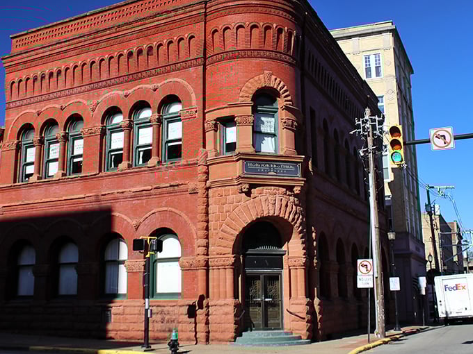 The red-brick beauty of downtown Clarksburg offers vintage appeal without the vintage prices—perfect for Social Security budgets!