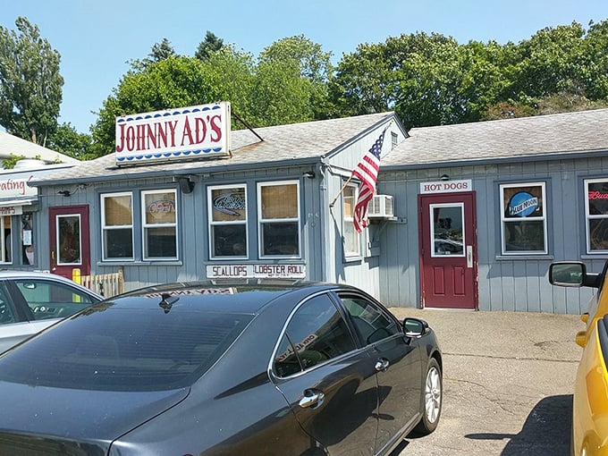 That little red door might as well be a portal to seafood paradise. Johnny Ad's keeps it simple—just the way New Englanders like it.