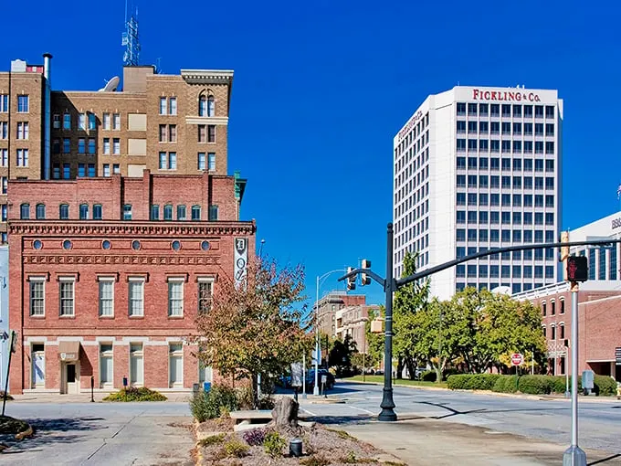 Cars line up along Macon's brick-paved downtown – a scene that hasn't changed much since your parents' first date night.