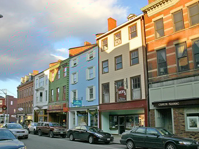 The vibrant facades of Portsmouth's historic district aren't just pretty—they're the backdrop to an affordable coastal lifestyle that defies expectations.