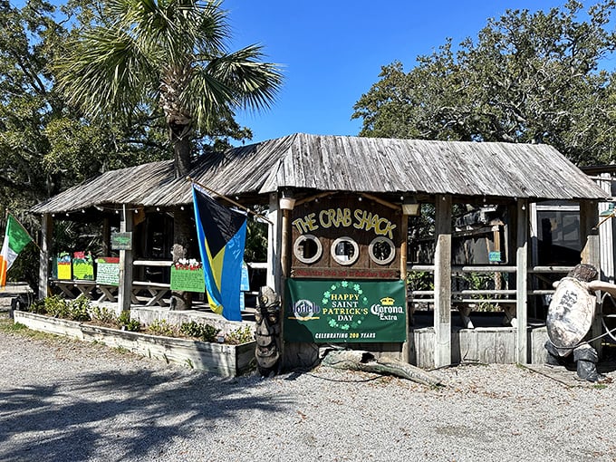 "Where the elite eat in their bare feet" isn't just a slogan—it's the perfect description of this delightfully rustic seafood haven.