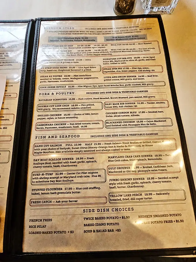 A menu that speaks to your soul. Like reading a love letter to carnivores, these offerings promise the kind of meal that creates lasting memories.