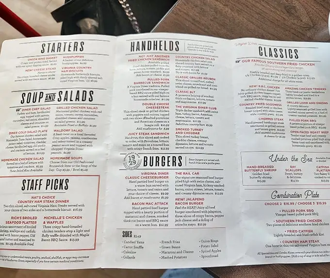 This isn't just a menu—it's a roadmap to happiness. The "Classics" section alone could solve most of life's problems, at least temporarily.