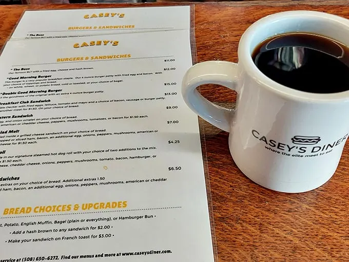 A menu of straightforward perfection. No molecular gastronomy here—just honest food that's been satisfying Massachusetts appetites since before Instagram was even a concept.