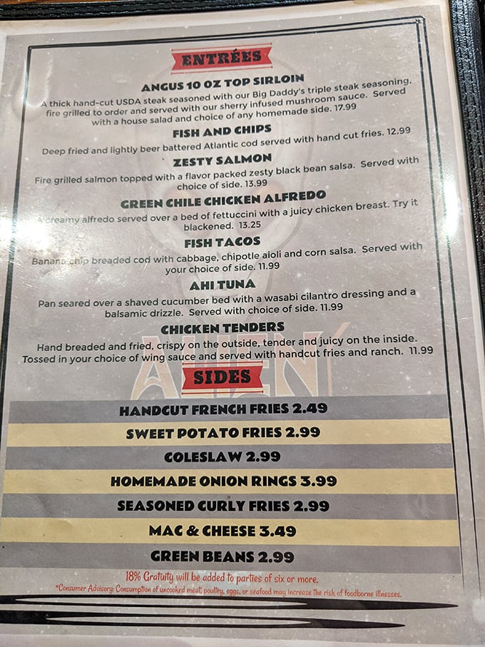 The menu doesn't need alien technology to impress – just good old-fashioned comfort food with creative twists that would satisfy beings from any galaxy.