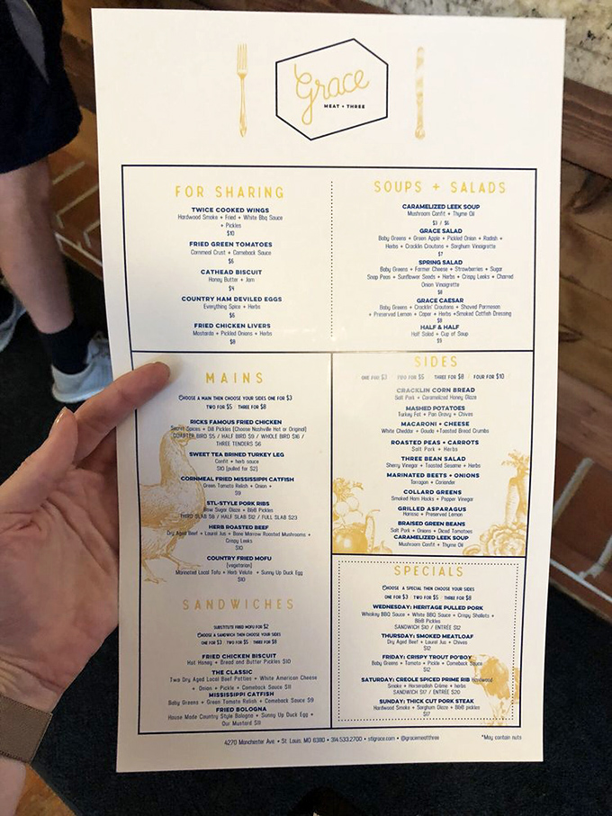 This isn't just a menu; it's a roadmap to Southern happiness with twice-cooked wings, country ham deviled eggs, and righteous fried chicken.