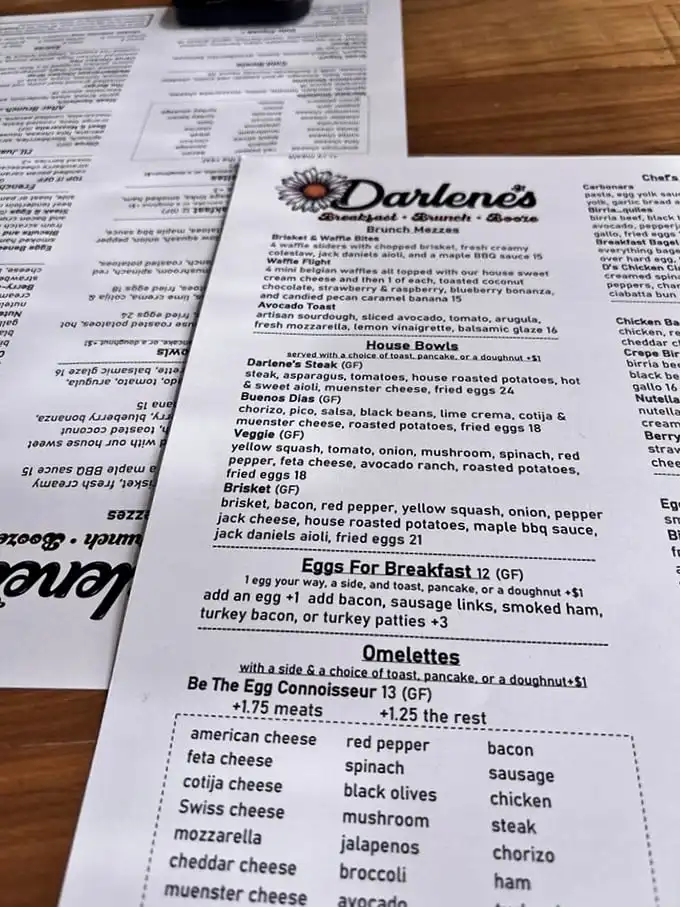 A menu that reads like breakfast poetry – where "Be The Egg Connoisseur" isn't just an option, it's a lifestyle choice.