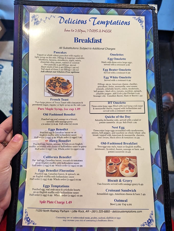 A menu that reads like breakfast poetry – where decisions become delightfully difficult and every option sounds like exactly what you're craving.