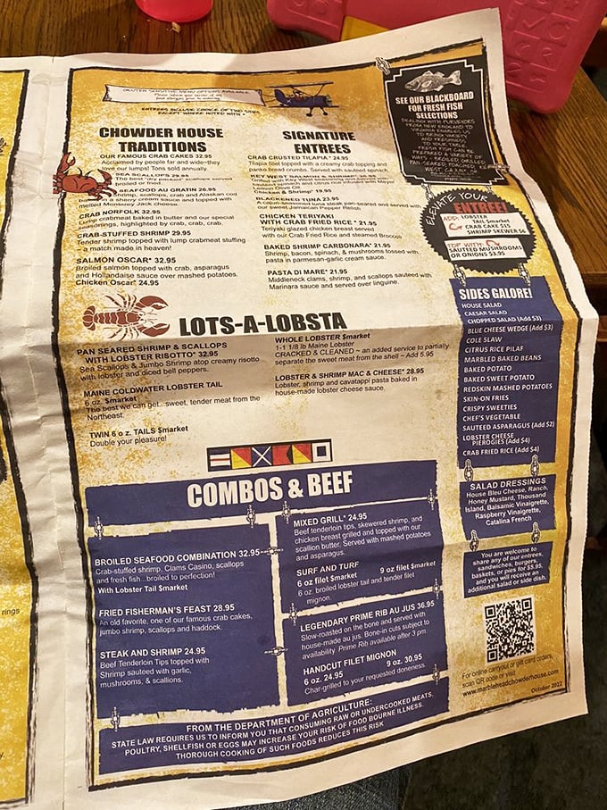 The menu reads like a love letter to the sea—each dish promising a vacation for your taste buds without the sunburn.