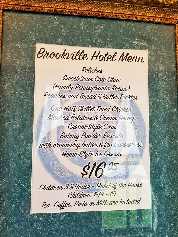 The menu is refreshingly straightforward – no molecular gastronomy here, just the promise of skillet-fried chicken that's been perfected over generations.