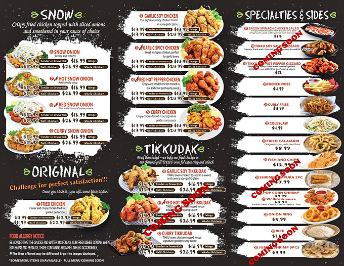 The menu board reads like a treasure map where X marks the spot for crispy, double-fried delights. Each category promises a different path to chicken nirvana.