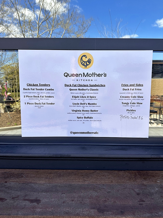 This menu isn't just a list—it's a roadmap to happiness. Duck fat is the not-so-secret ingredient to culinary bliss.