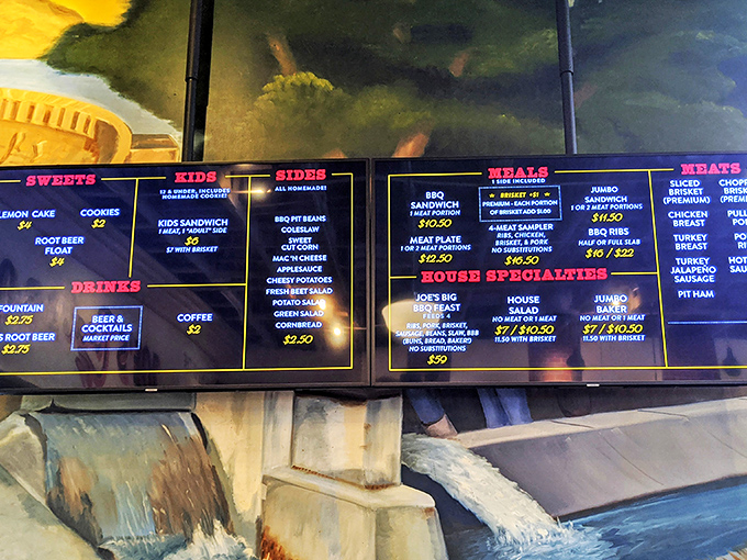 The menu board – where dreams are made and diet plans go to die. Each option more tempting than the last.