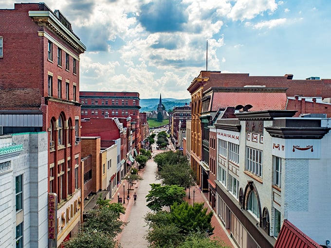 Cumberland's downtown vista feels like stepping into a Norman Rockwell painting – with housing prices that belong in the past too.