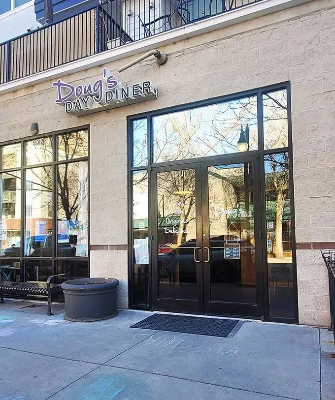 Doug's Day Diner brings modern flair to classic comfort food – where the cinnamon rolls are bigger than your plans for the day.