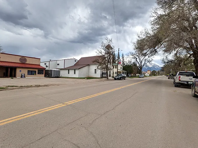 La Veta's main drag might be small, but with those mountain views, who needs big city distractions?