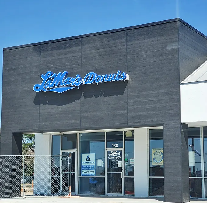 LaMar's brilliant blue sign isn't just eye-catching—it's a beacon of hope for anyone who believes breakfast deserves to be extraordinary.