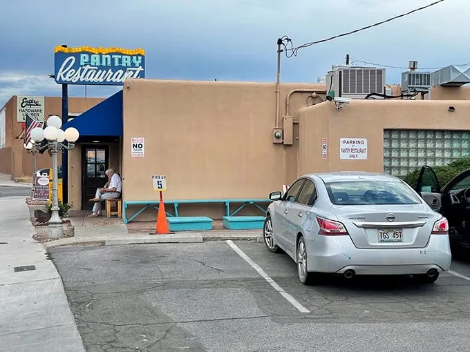 The Pantry's humble exterior hides a breakfast burrito empire that's been conquering hangovers for generations.