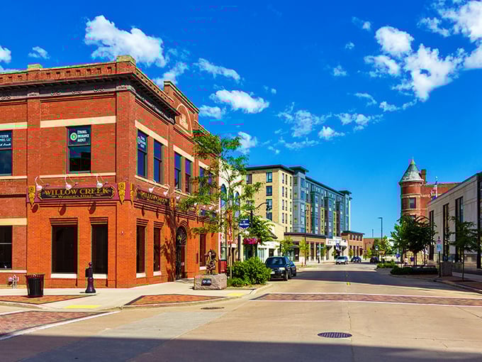 Strolling down Eau Claire's tree-lined boulevards – where your retirement dollars stretch further than your morning walk.