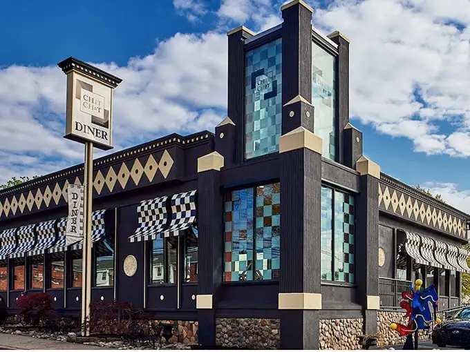 Art Deco meets comfort food at the Chit Chat—where the design is as bold as the flavors waiting inside.