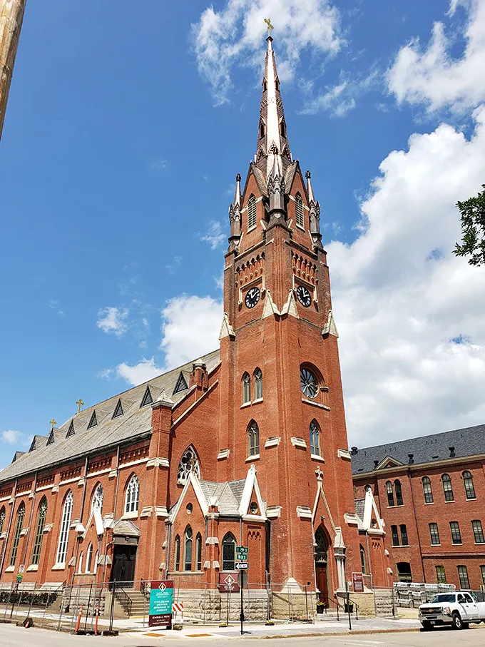 This Gothic masterpiece isn't just architectural eye candy—it's the spiritual heart of a community where faith and fellowship remain cornerstones of daily life.