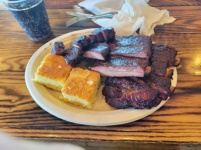 Smoke rings don't lie. These ribs have the kind of bark that makes tree trunks jealous and carnivores weak at the knees.