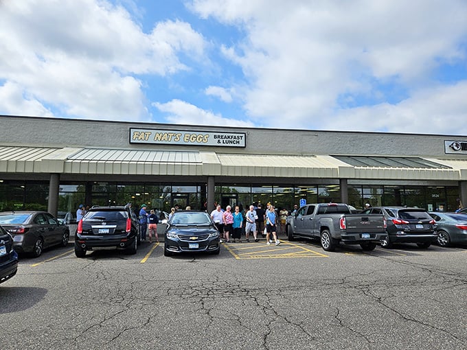 Fat Nat's Eggs: Don't let the strip mall location fool you—inside this unassuming storefront lies an egg paradise worth every minute of the inevitable wait.