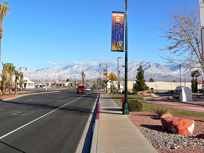 Mesquite's mountain views are the perfect backdrop for your morning coffee – nature's version of an IMAX screen.