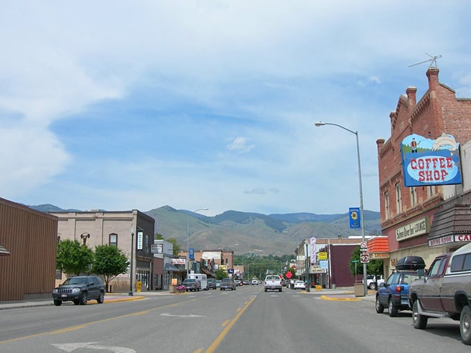 Salmon's main street looks like it was plucked from a Western film, where brick buildings tell stories of Idaho's frontier past.