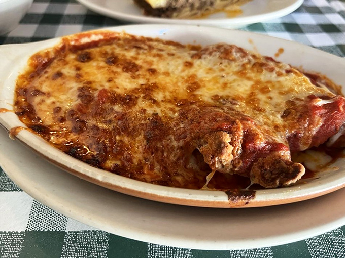 Chicken parmigiana that's achieved the perfect cheese-to-sauce ratio – the holy grail of Italian-American cuisine that keeps regulars coming back decade after decade.