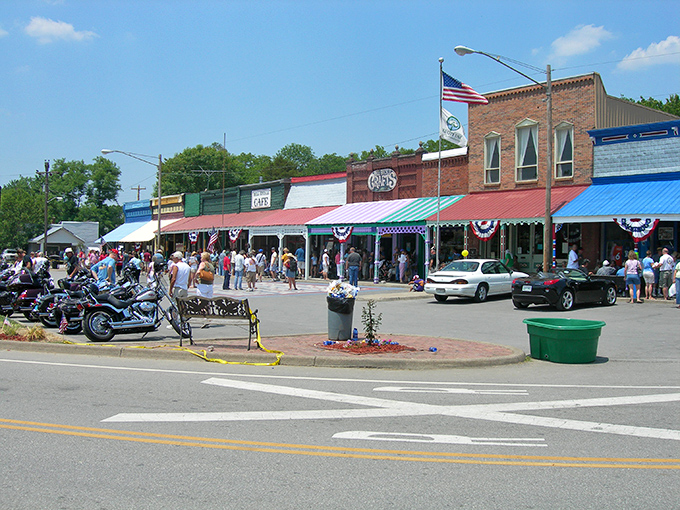Bell Buckle's main street might be tiny, but it's packed with more character than towns ten times its size.