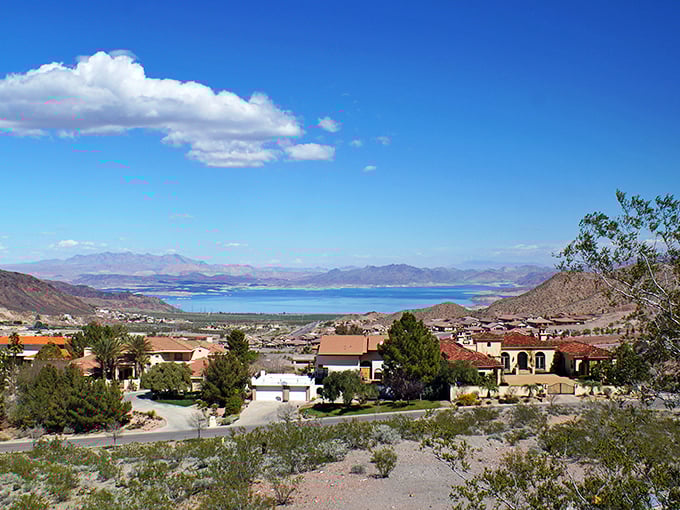 Boulder City's Lake Mead vista could pass for a Mediterranean postcard—just add local craft beer.