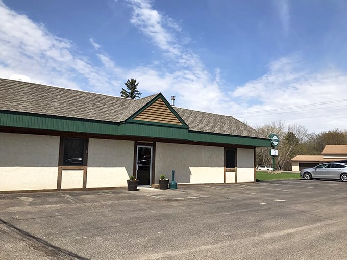 The stone exterior hints at the solid, unwavering commitment to quality that makes Dehn's a Minnesota treasure.
