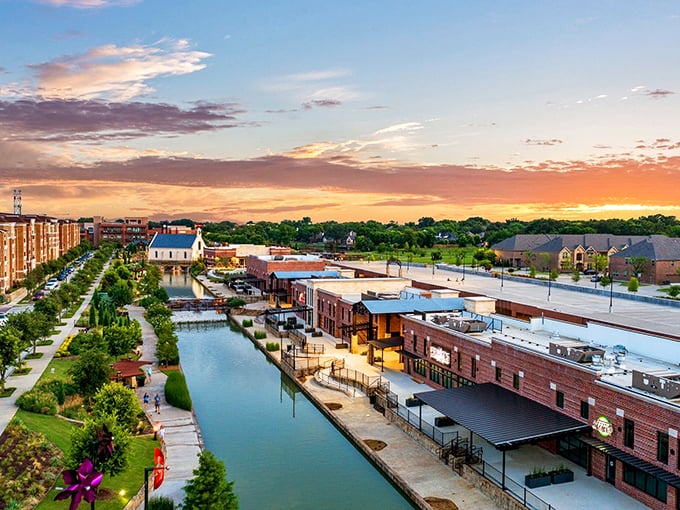These brick buildings aren't just shops—they're where small-town charm meets big-city convenience. 