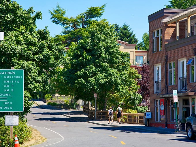 Take a stroll and breathe in the island life – Friday Harbor’s charm is impossible to resist.