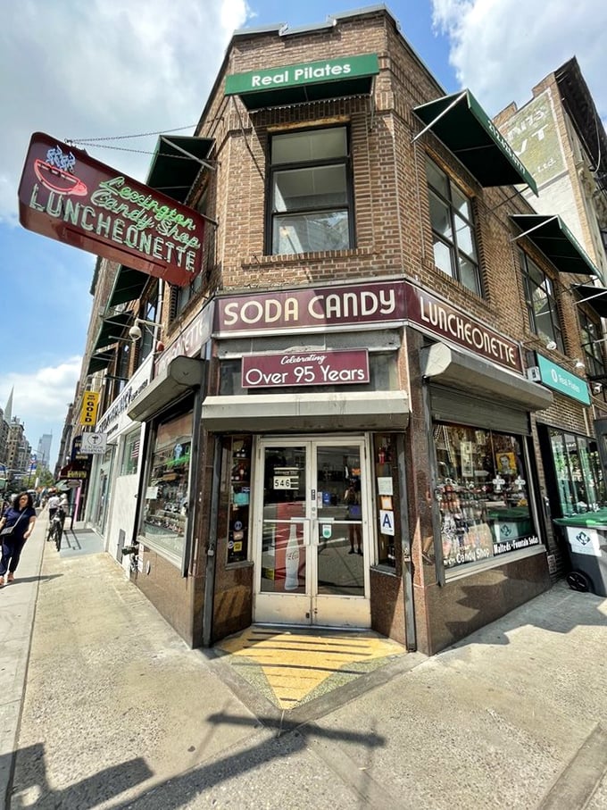 "Over 95 years" isn't just a sign—it's a promise that some things are worth preserving in a city that never stops changing.