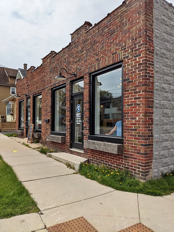Simple, sturdy, and welcoming – Ogden's facade mirrors its breakfast philosophy: no unnecessary frills, just honest-to-goodness goodness.