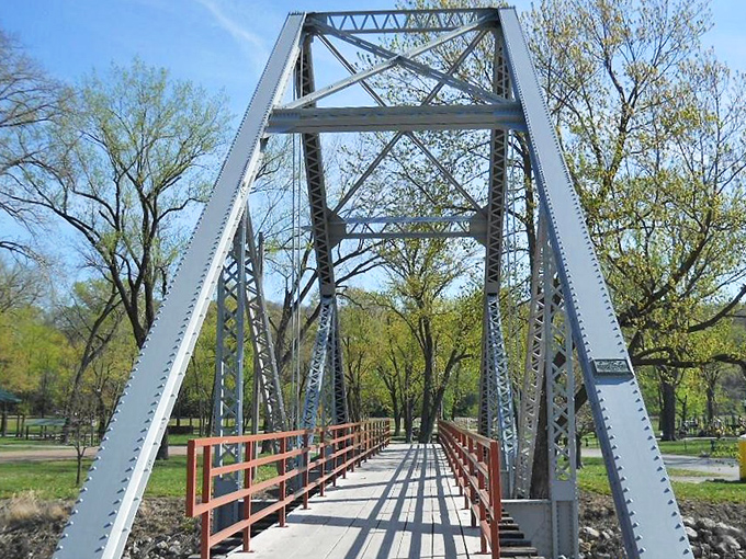 This cyclist-friendly path in Parkville isn't just a trail—it's where morning walkers exchange recipes and life updates.