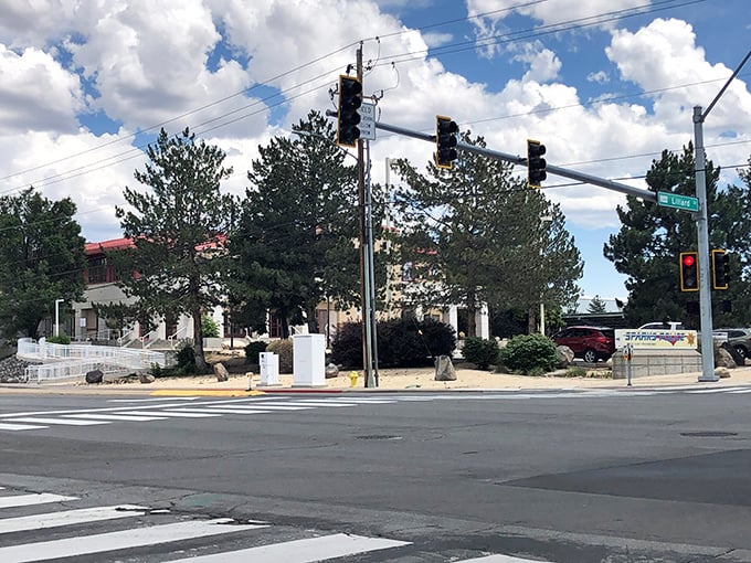 The "City of Sparks" sign stands sentinel at the entrance to this affordable Reno neighbor – where your retirement dollars stretch further.