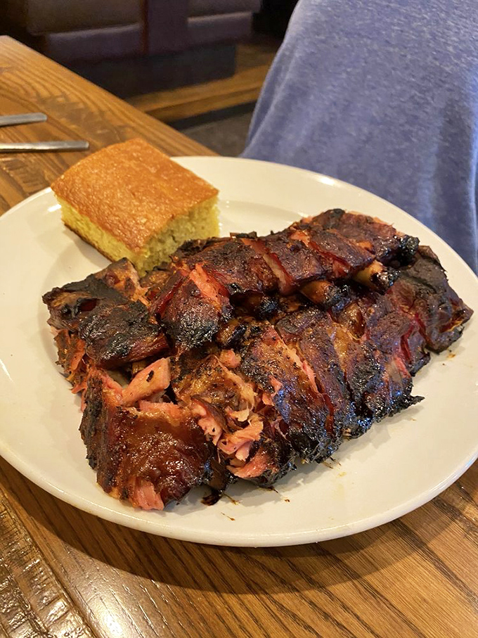 Fall-off-the-bone ribs that don't actually fall off the bone – that perfect resistance that true BBQ aficionados recognize as the mark of mastery.