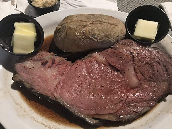The classic pairing—prime rib and baked potato—is like Astaire and Rogers, timeless and perfectly matched in every way.
