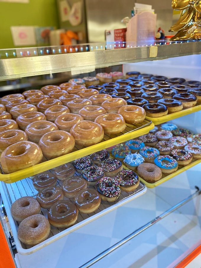 A box of Fantasy Donuts is like a treasure chest for grown-ups. That King Cake-inspired donut is pure Mardi Gras magic.