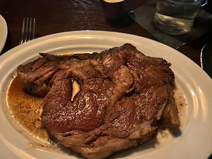 This isn't just meat—it's a love letter written in beef jus. The kind of prime rib that makes conversation stop and eyes close in appreciation.