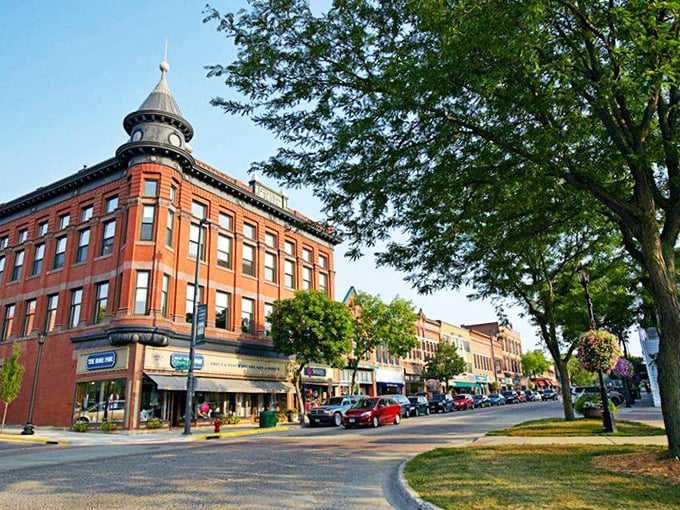 That corner building with the turret isn't just showing off – it's been the architectural equivalent of the popular kid in school since the 1800s.