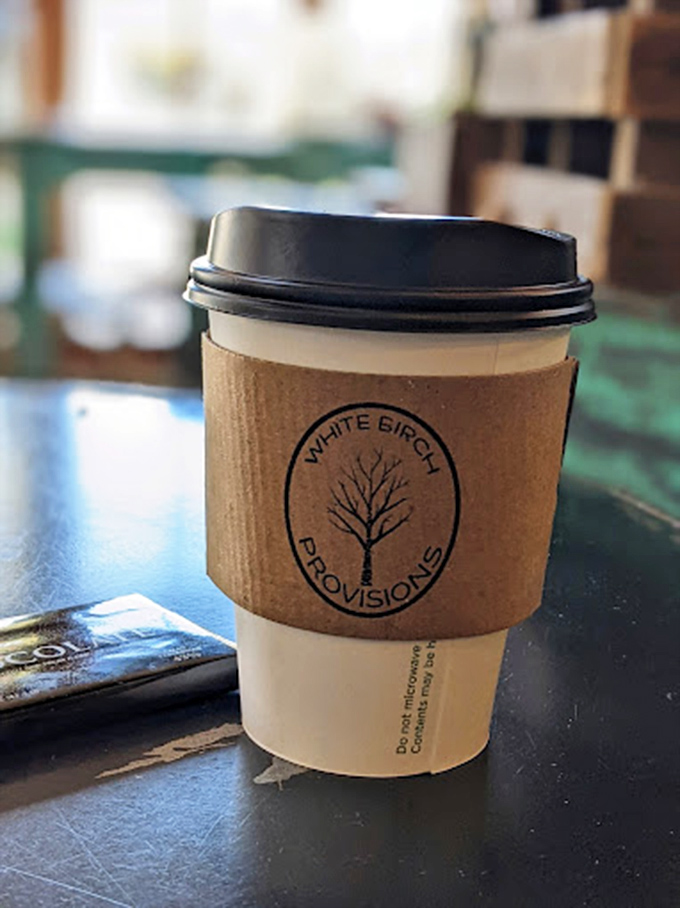 The to-go cup that says, "Yes, I have excellent taste in coffee." White Birch's portable perfection means mountain-quality caffeine can accompany your adventures.