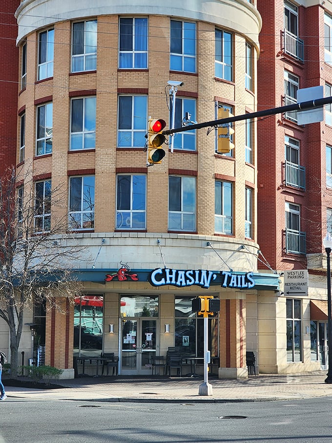 Chasin' Tails brings Louisiana-style seafood boils to a modern corner building—proof that good taste travels well!