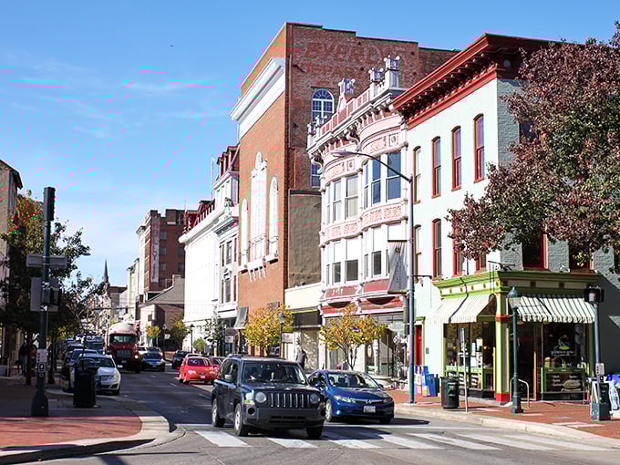 Hagerstown's historic downtown features beautifully preserved buildings that now house shops, restaurants, and cultural venues.