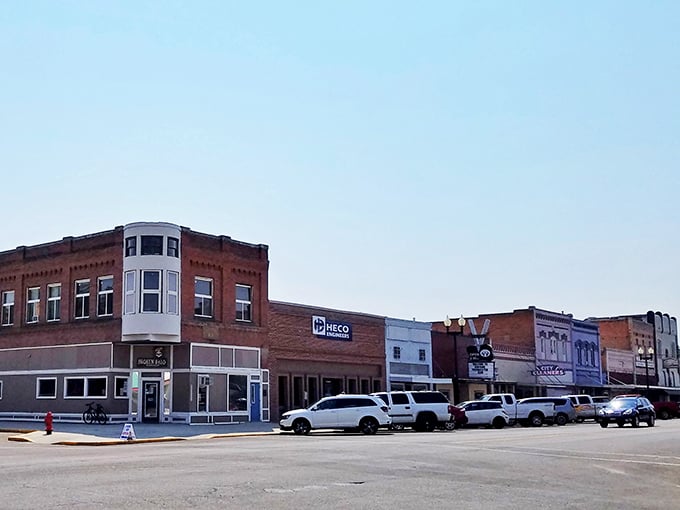 Payette's classic town clock stands sentinel over a main street that hasn't surrendered its character to cookie-cutter development.